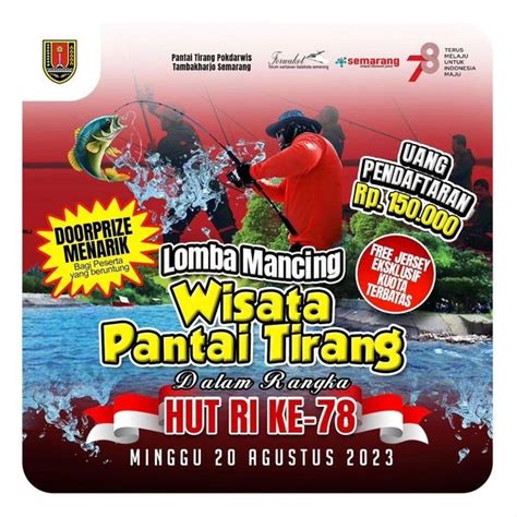 LOMBA MANCING WISATA PANTAI TIRANG DALAM RANGKA HUT RI KE 78 Berita