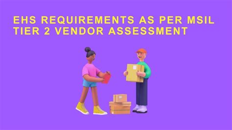 New Ehs Requirements As Per Maruti Tier 2 Vendor Assessment