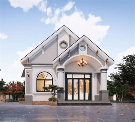 35 Mẫu Nhà Cấp 4 Mái Thái đẹp Xu Hướng Tiết Kiệm Chi Phí