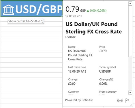Exchange Rate Support In Excel Office Watch