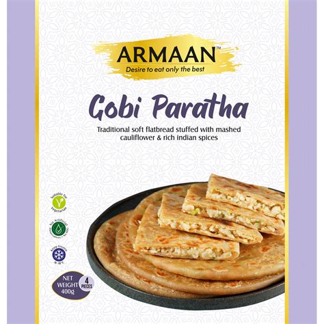 Gobi Paratha 400g Liberty Frozen Foods