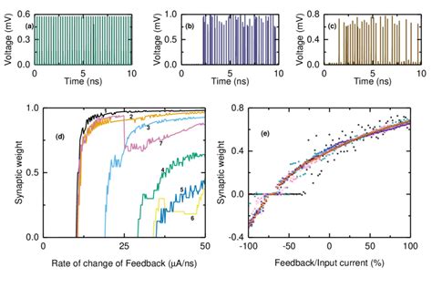 Simulation Results Of The 3 Loop Synapse With 1 Input And 2 Outputs As