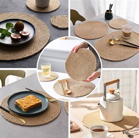 Touch Of Elegance To Every Meal With Table Mat Wow Handicraft