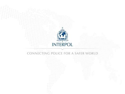 Ppt Interpol Activities And Tools For Fighting Global Vehicle Crime