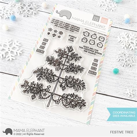 Festive Tree Mama Elephant