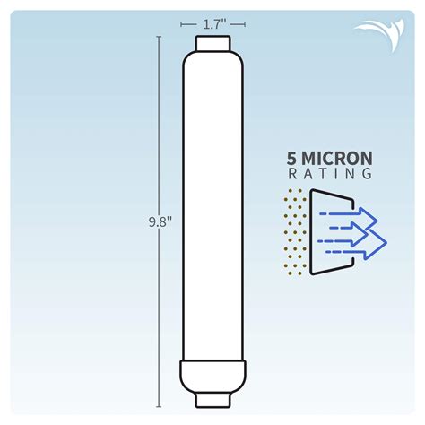 Aquaticlife Inline Carbon Block Aquarium Water Filter