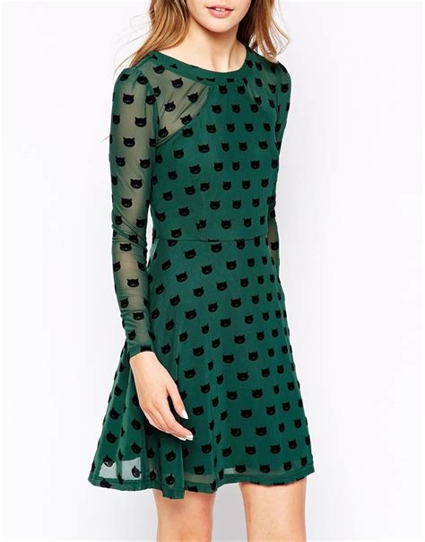 Sugarhill Boutique Top Cat Dress At Latest Fashion Clothes