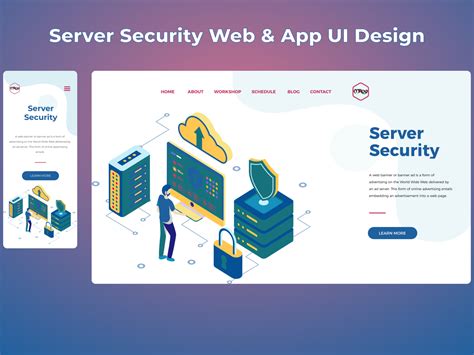 Server Security Website Mobile App UI Design By Masud Rana On Dribbble