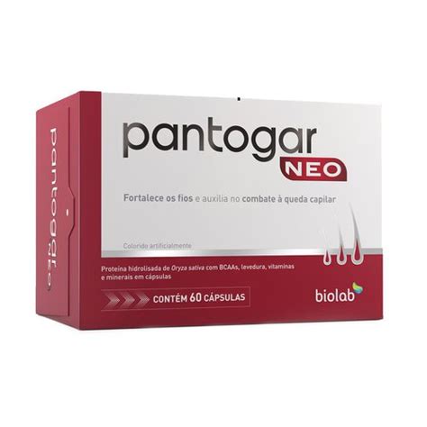 Pantogar Neo Biolab Caixa C Psulas