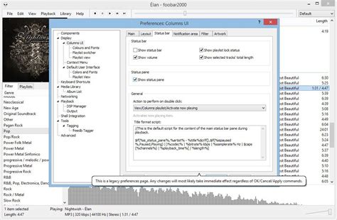 Columns Ui Foobar2000 Darelotea