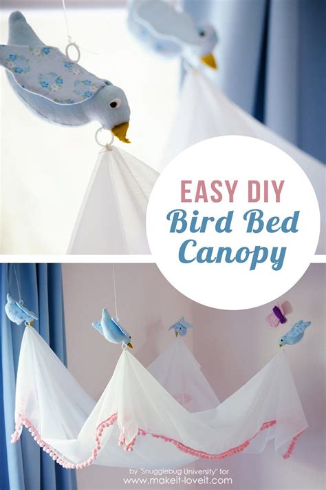 Easy Diy Bird Canopyfor Above A Bed Make It And Love It In 2024