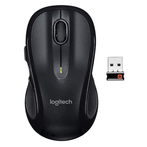 Logitech M510 Wireless Computer Mouse Comfortable Shape With USB