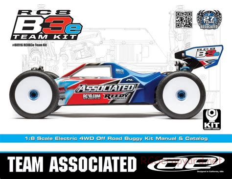 Team Associated Manual RC B E Team RCScrapyard Radio Controlled Model Archive