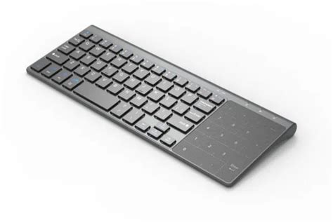 Dropship Jelly Comb 24g Wireless Keyboard With Number Touchpad Mouse