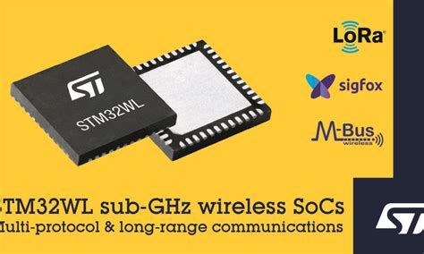 Stmicroelectronics Announces Mass Market Availability Of Stm32wl Lora® Compatible Wireless