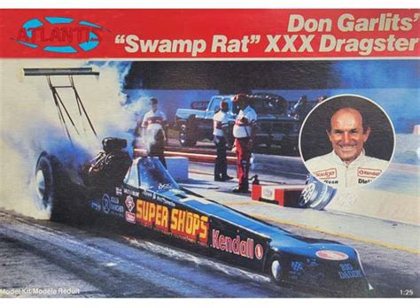 Don Garlits Swamp Rat Xxx Dragster Kitset 1 24 Atlantis Models Scale