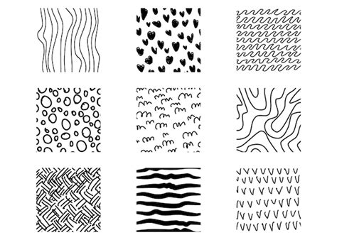 Premium Vector Abstract Square Shape Texture Backgrounds Line Doodle
