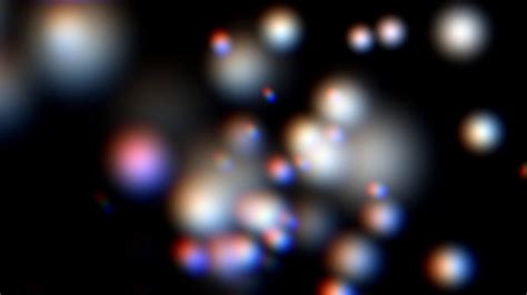 Particle Effect Bleach Black Background Loop — Free Stock Footage