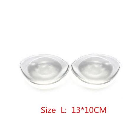 Reusable Pasties Bra Pads Silicone Insert Pads Gel Push Up Bra Breast