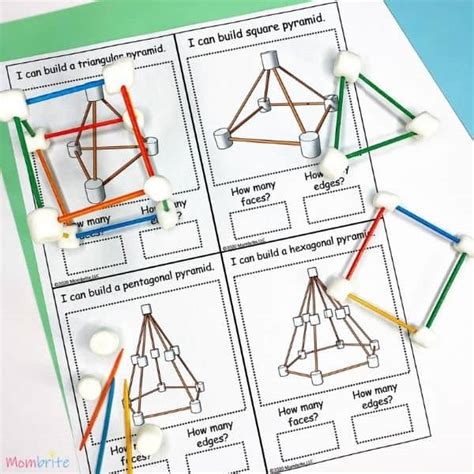 Build Geometric Shapes With Marshmallows And Toothpicks Mombrite