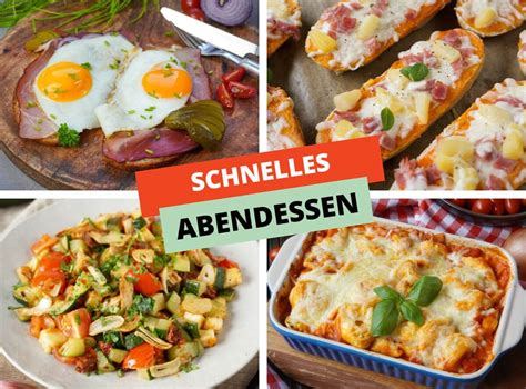 Schnelles Mittagessen Einfache Blitzrezepte