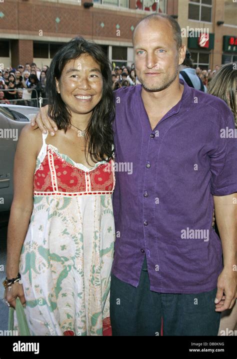 Actor Woody Harrelson And His Wife Laura Louie Arrive At The Premiere