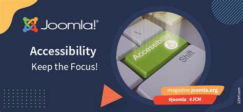 Keep The Focus The Joomla Community Magazine