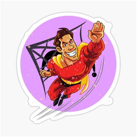Spider Hero Sticker For Sale By Gododesign Redbubble