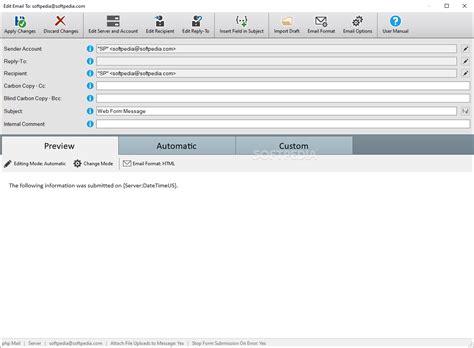 Arclab Web Form Builder Download Free Windows 5511 Softpedia