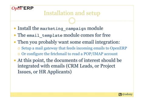 Openerp Managing Marketing Campaigns With Openerp Pdf