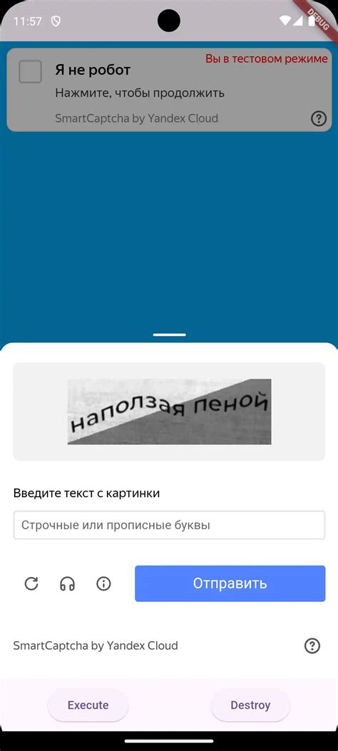 Yandex Smart Captcha Flutter Package