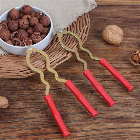 Metal Walnut Nutcracker Tool Household Nut Shell Clip Multi