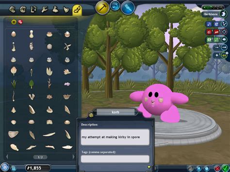 I Made Kirby In Spore Rkirby