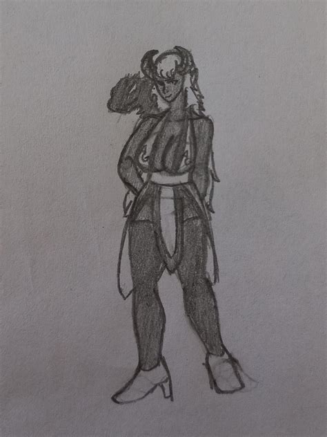 Lilith Redesign Sketch R Originalcharacter