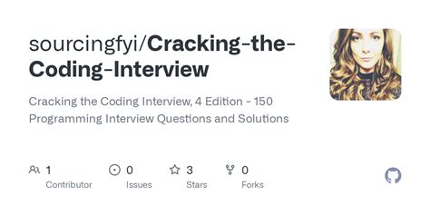 Github Sourcingfyi Cracking The Coding Interview Cracking The Coding Interview Edition