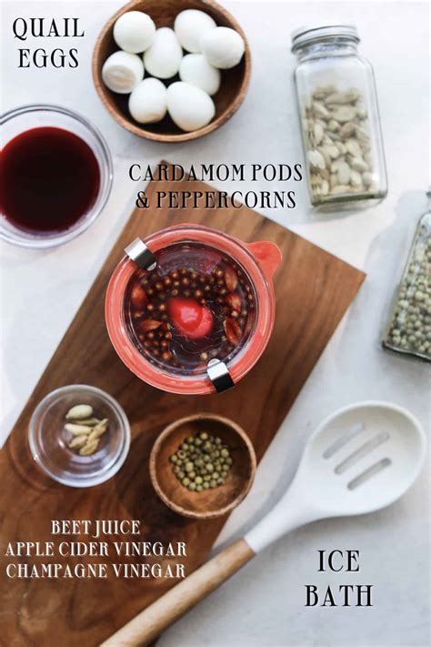 How To Make Pickled Quail Eggs Emily Laurae