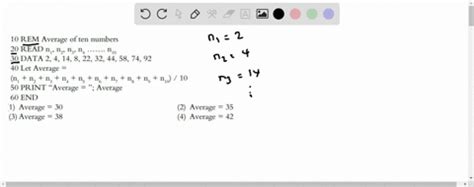 SOLVED Write A Program To Compute The Average Of The Square Of All