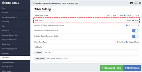 Setting Table Layout Style Nstory Insider