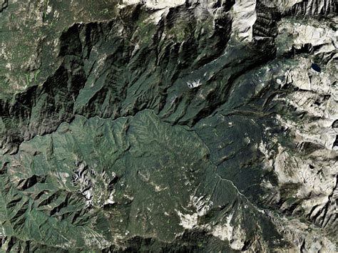 Sequoia National Park Map Art