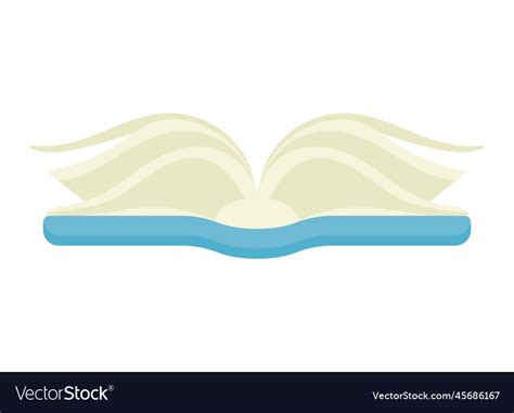 Open Book Learn Royalty Free Vector Image VectorStock