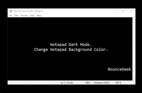 Change Notepad Background Color In Windows 10 BounceGeek