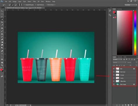 How To Select Layer In Photoshop Clipping Way