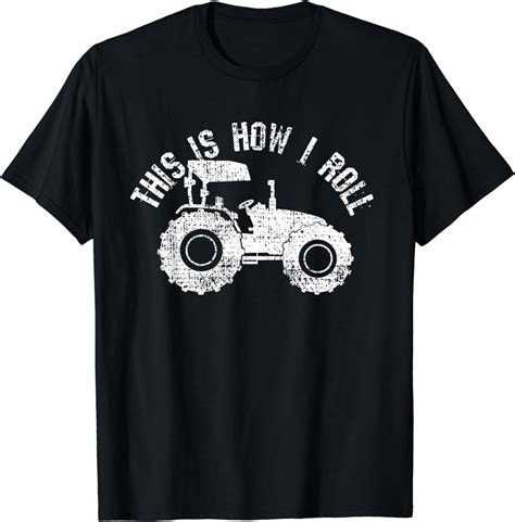 Tractors Farmer Rancher Funny Saying Vintage T Shirt