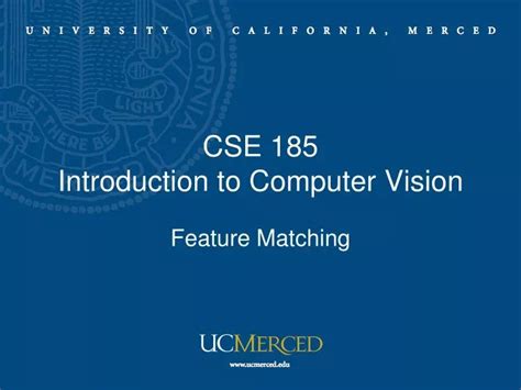 Ppt Cse Introduction To Computer Vision Powerpoint Presentation