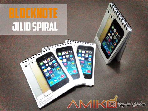 Amiko Digital Studio Surabaya Amiko Produk Promosi Surabaya Jual Dan Buat Blocknote Jilid