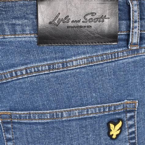 Lyle And Scott Straight Fit Jeans Blue | Mainline Menswear