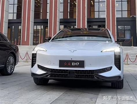 红旗eh7无伪实车亮相，续航超800km 知乎