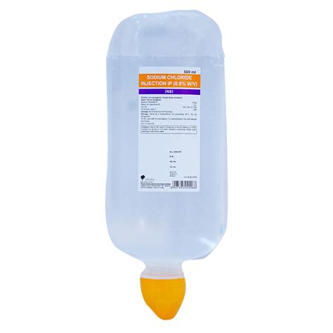 Otsuka Sodium Chloride 0 9 Infusion 500 Ml Price Uses Side Effects