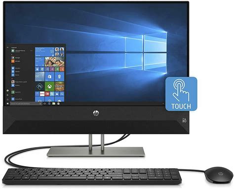 Open Box HP ALL IN ONE FHD I T GB TB HDD GB SSD F C BLACK Walmart Com
