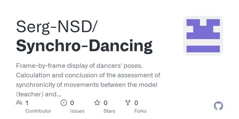 Github Serg Nsd Synchro Dancing Frame By Frame Display Of Dancers